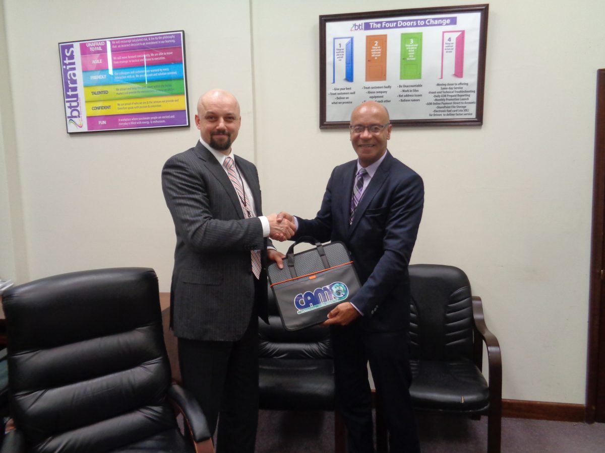 CANTO Chair and Secretary General Visit New CEO of Belize Telemedia Ltd ...