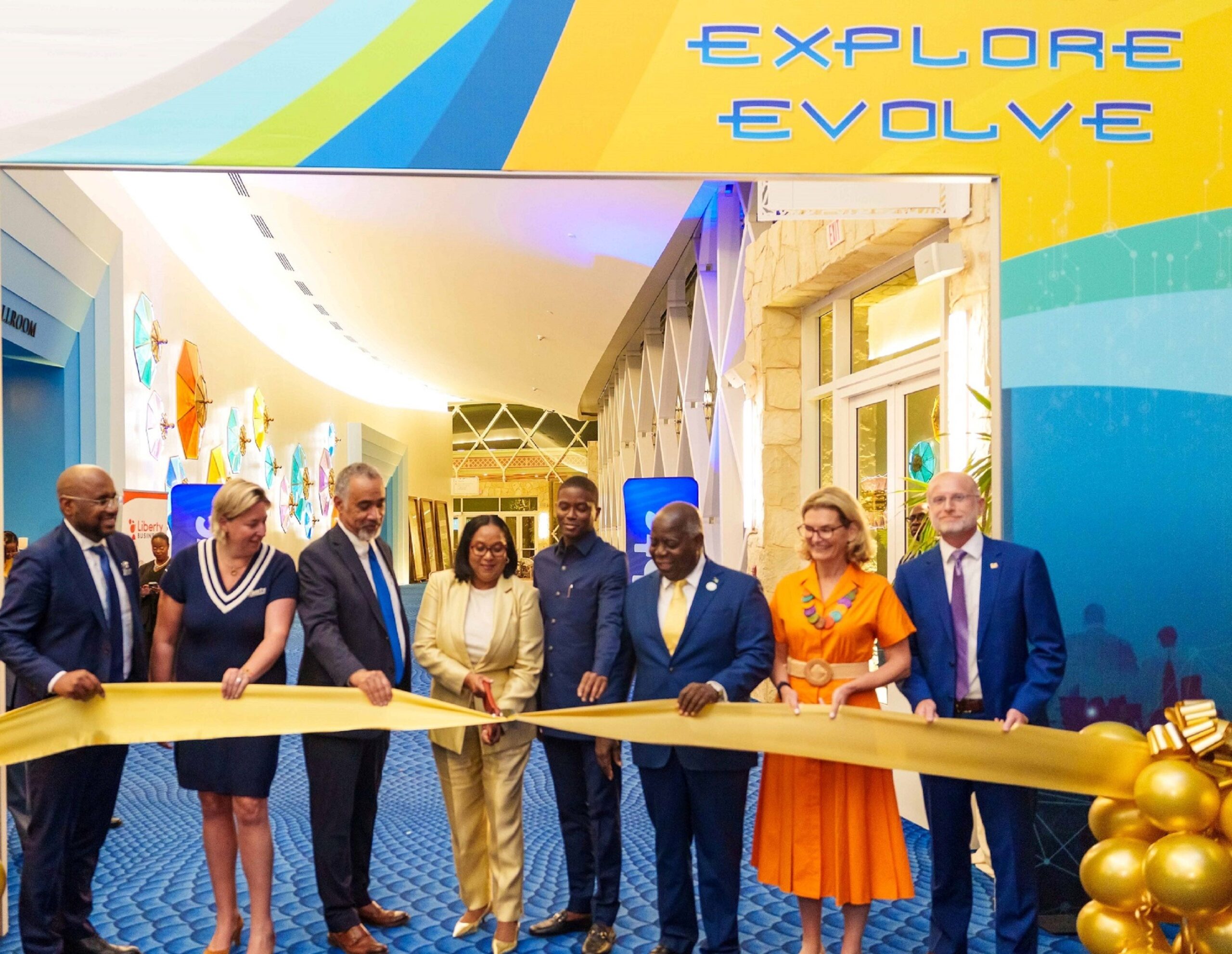 3. Dignitaries take part in the official ribbon-cutting ceremony of ...